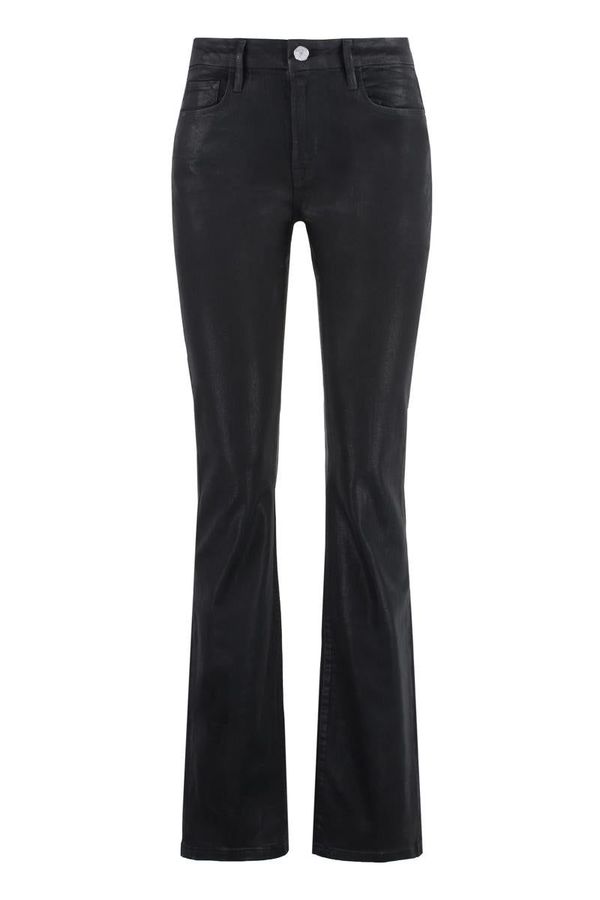 FRAME LE MINI BOOT STRAIGHT-LEG TROUSERS | Garmentory