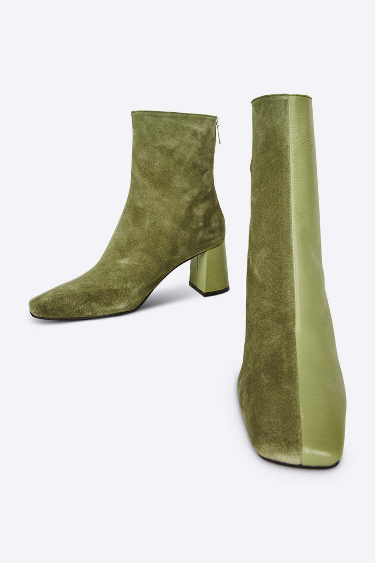 "INTENTIONALLY __________." TABATHA COMBO BOOT - MATCHA COMBO/BLACK ...