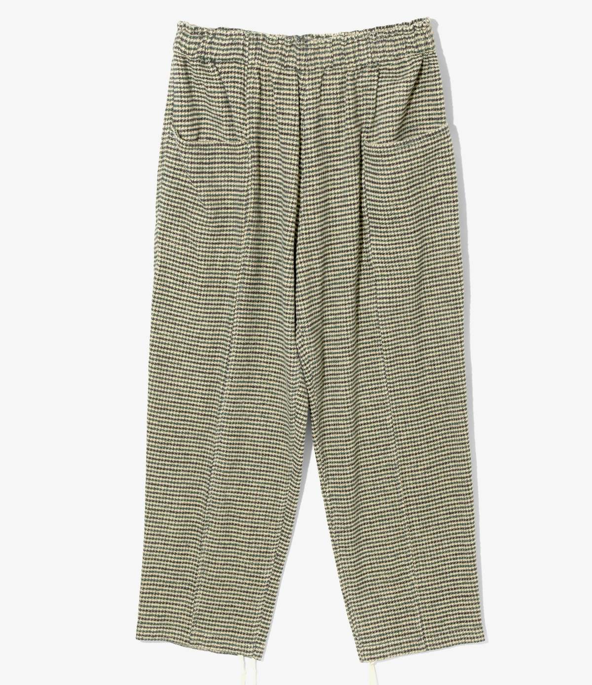 South2 West8 Cotton Flannel / Houndstooth Army String Pant | Garmentory