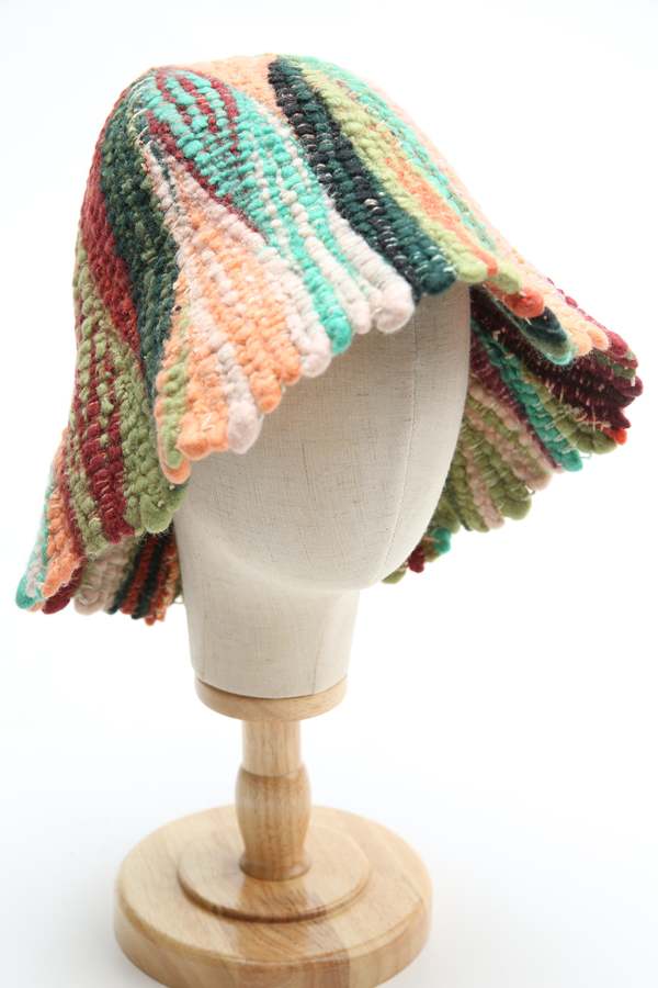 Thistlepot x Totem Exclusive Woven Oversized Tulip Hat - Rainforest ...