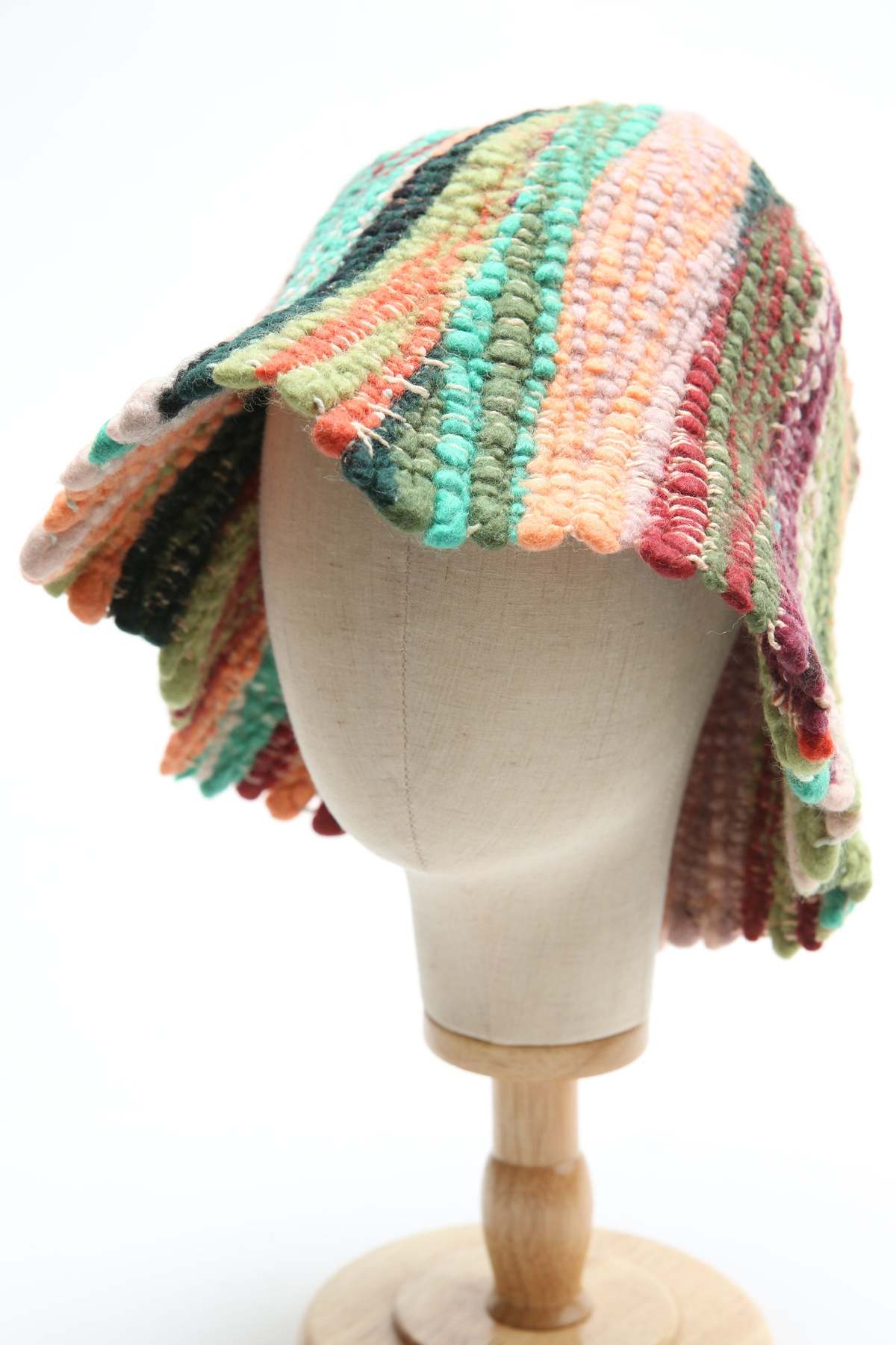 Thistlepot x Totem Exclusive Woven Oversized Tulip Hat - Rainforest ...