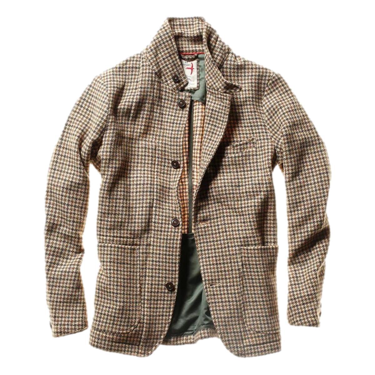 Heritage Trap Blazer Wheat Guncheck | Garmentory