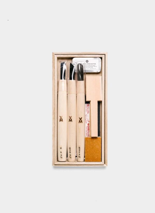 Melanie Abrantes Designs Japanese Beginner Spoon Carving Kit | Garmentory