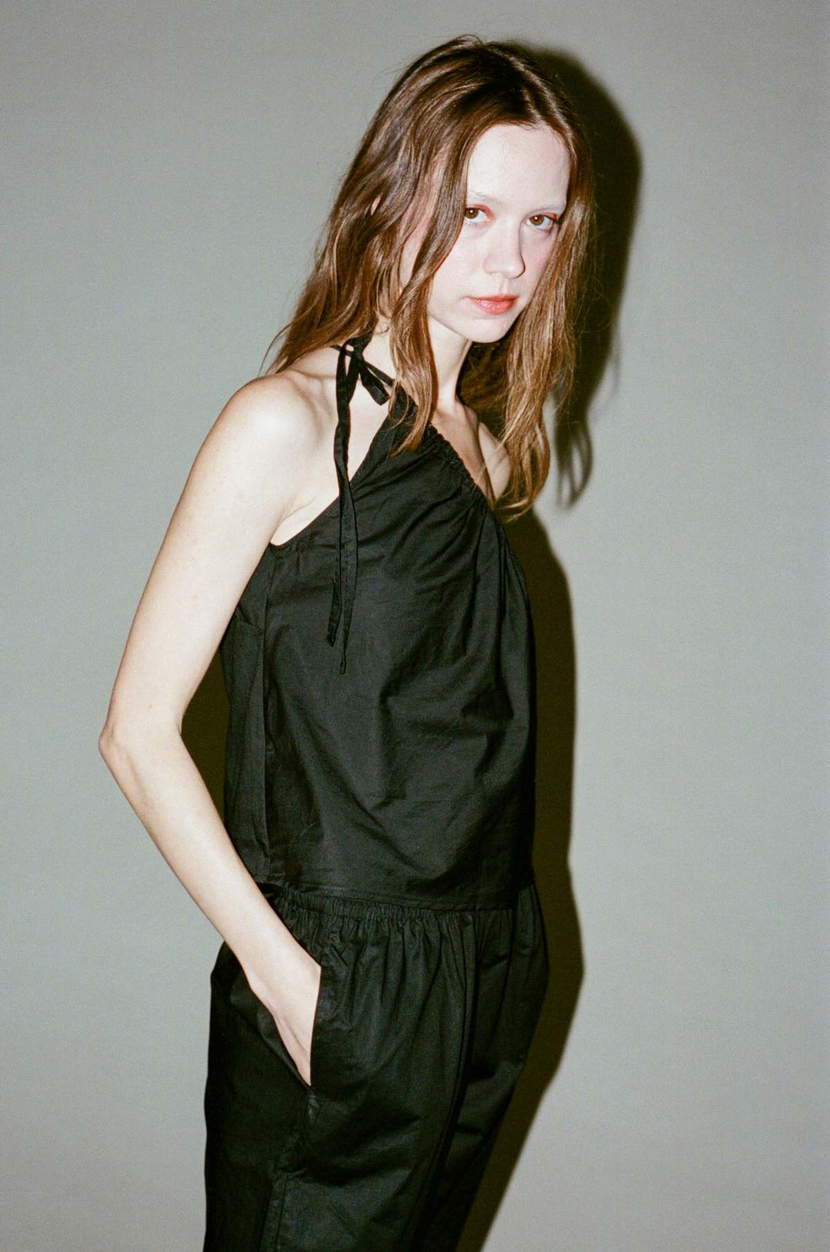 Deiji Studios Multi Strap Top - Black | Garmentory