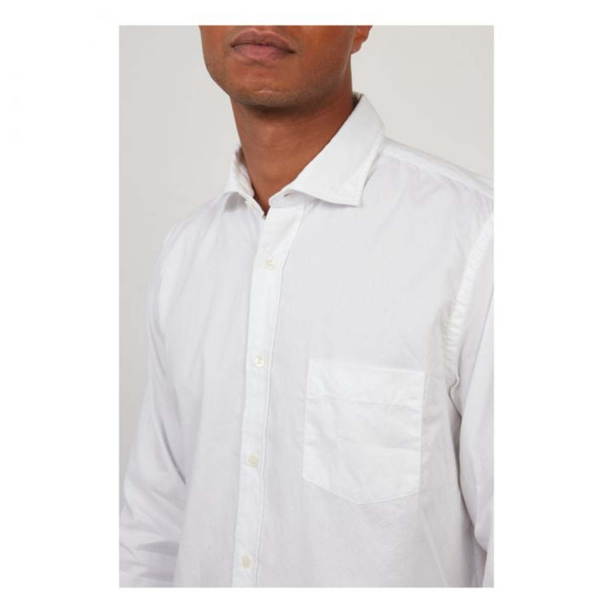 Hartford Paul Pat Button Down - White | Garmentory