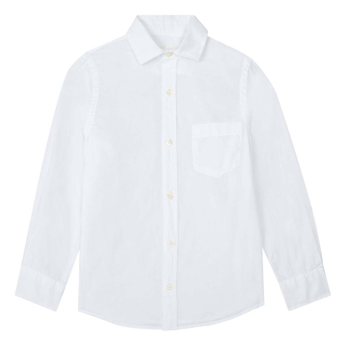 Hartford Paul Pat Button Down - White | Garmentory