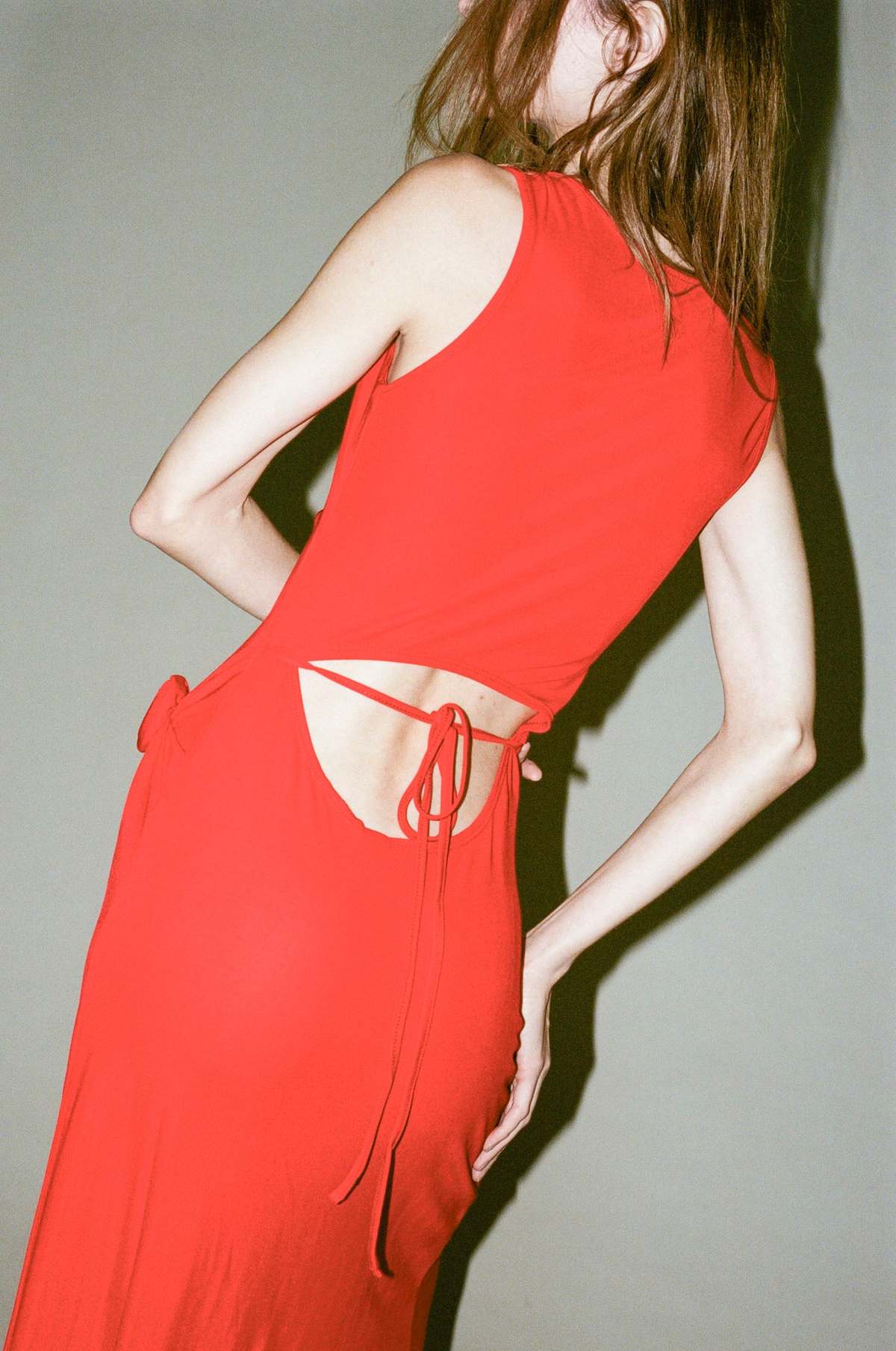 Sandy Liang Ness Dress - Red | Garmentory