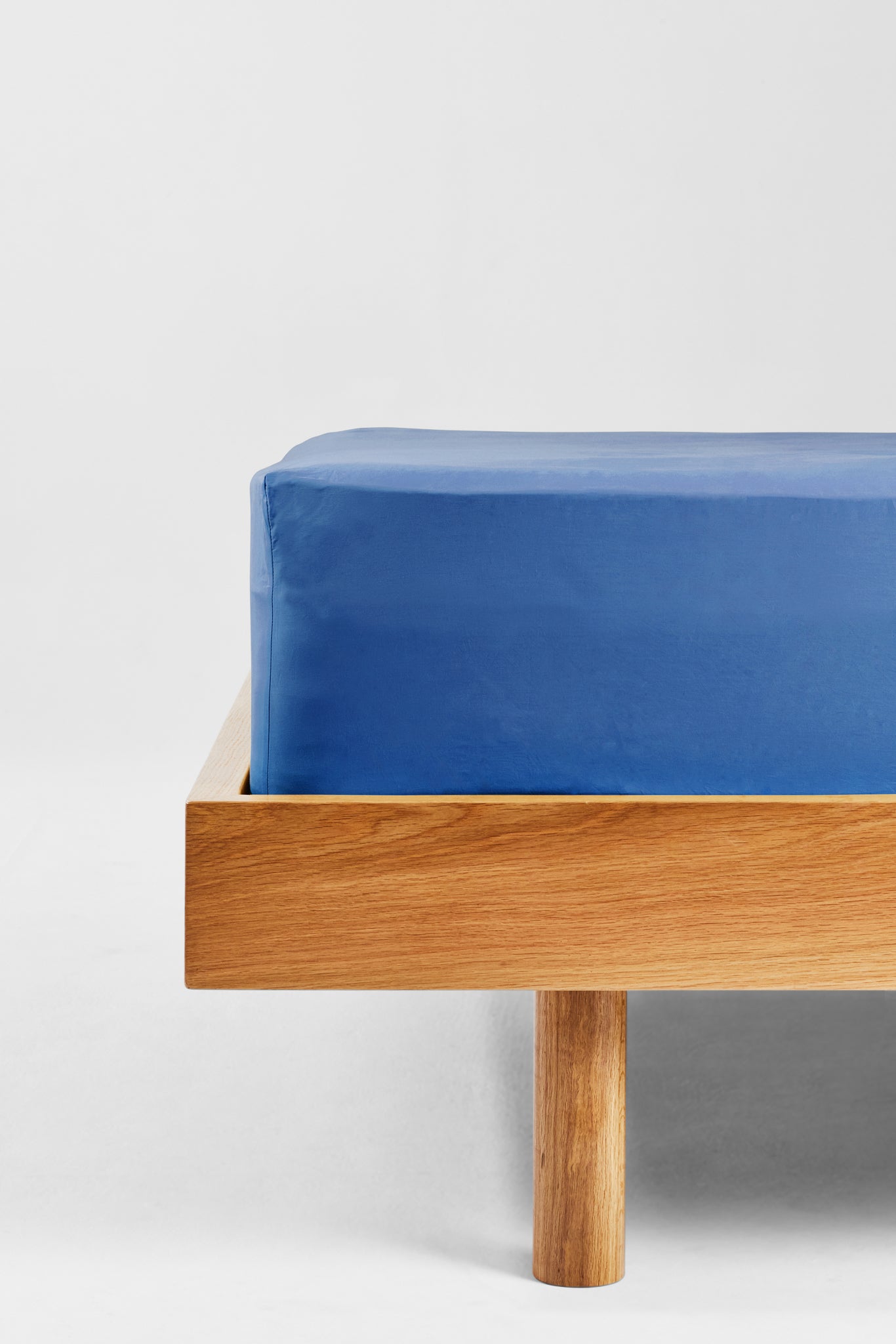 SUTRAM Fitted Sheet - Blue Blue | Garmentory