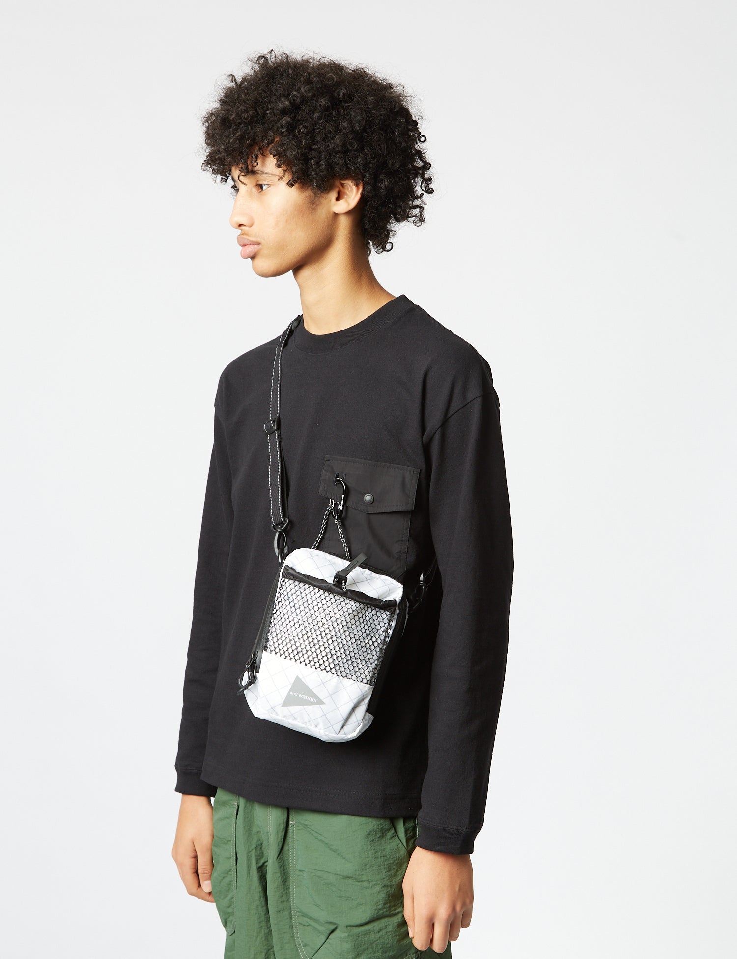 And Wander Ecopak Shoulder Pouch - Off White | Garmentory