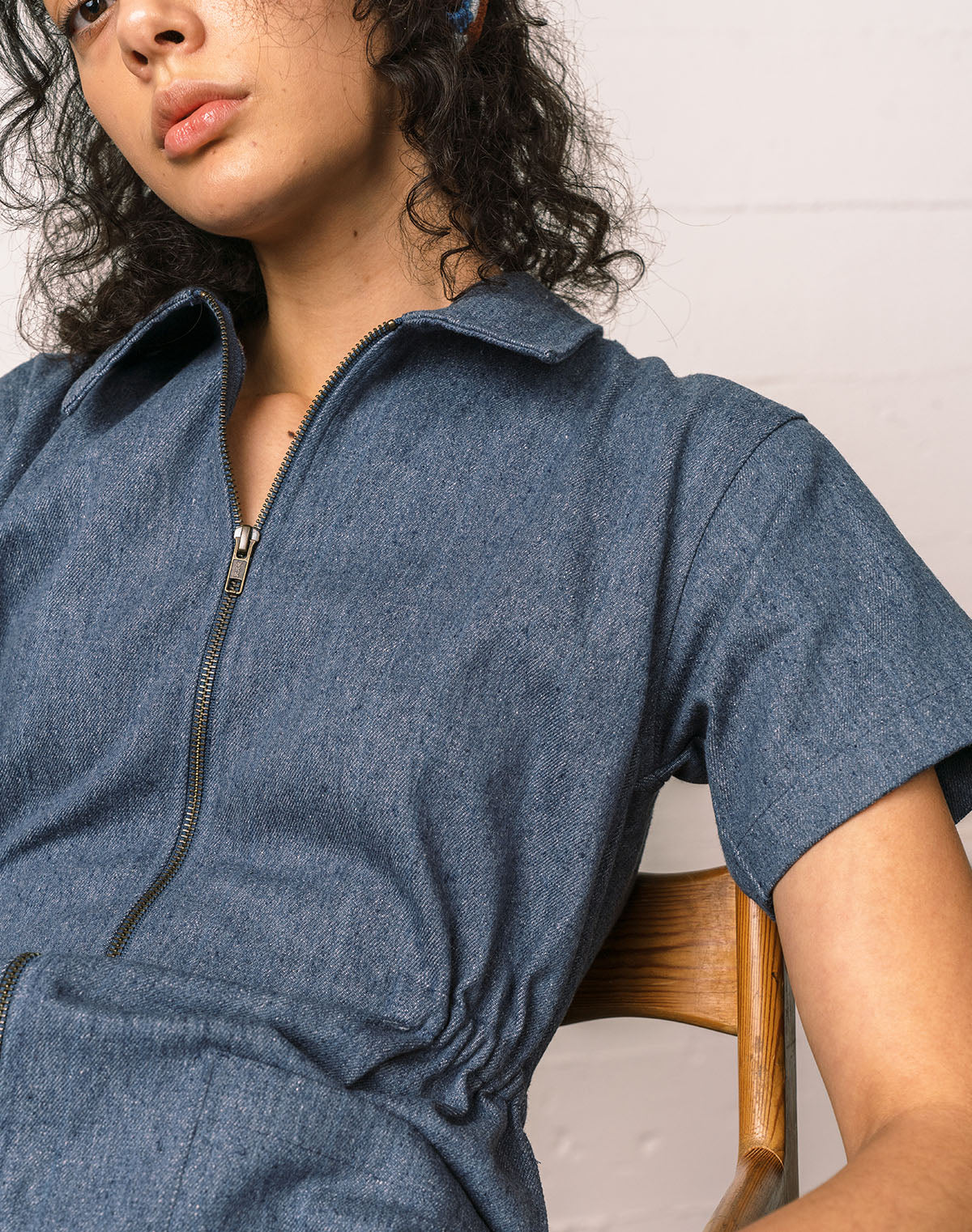 Noble Adult Denim Utility Suit - Blue | Garmentory