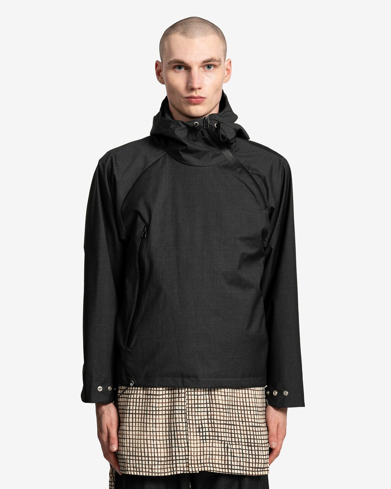 Omar Afridi Anorak Parka - Dark Grey | Garmentory