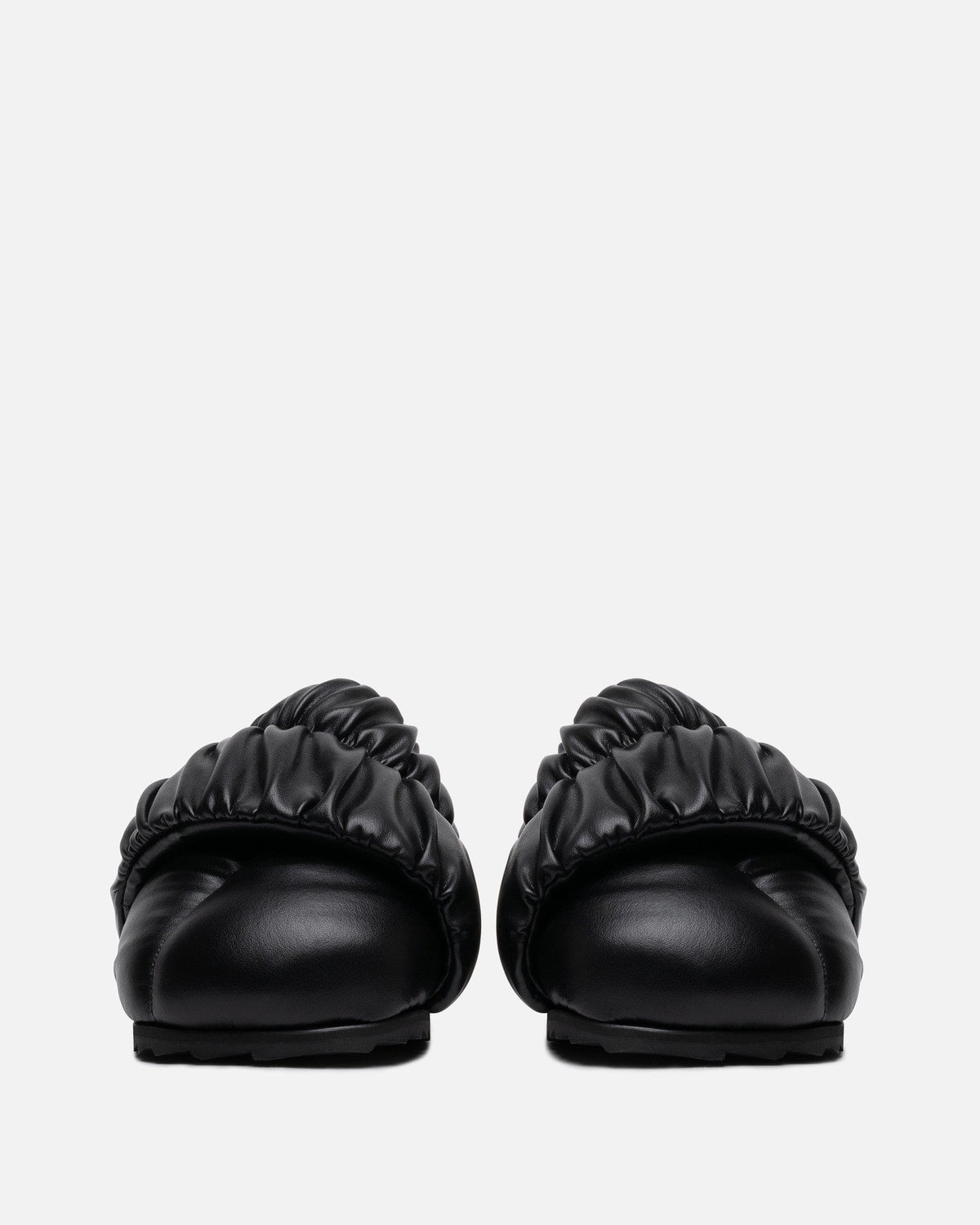 Yume Yume Bio Leather Tent Mule - Black | Garmentory