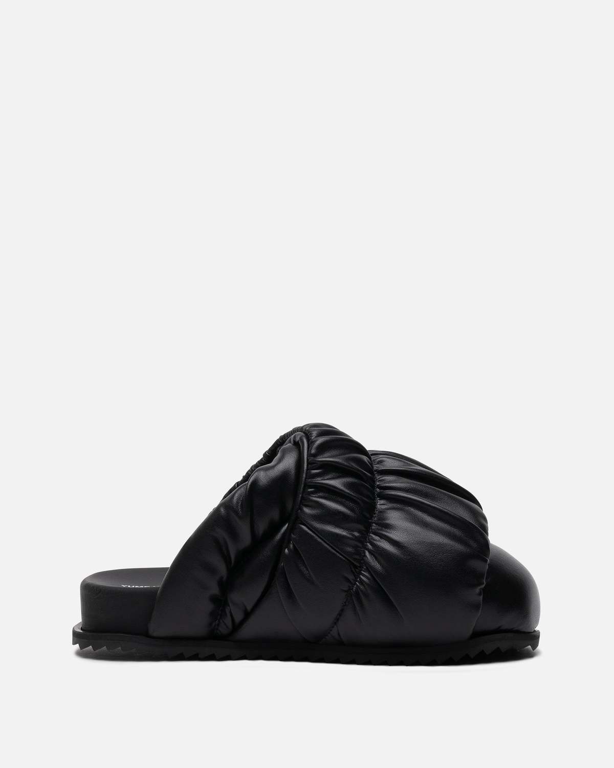 Yume Yume Bio Leather Tent Mule - Black | Garmentory