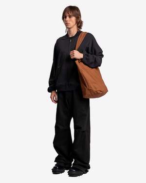 RAF SIMONS Cotton Tote Bag - Dark Brown | Garmentory