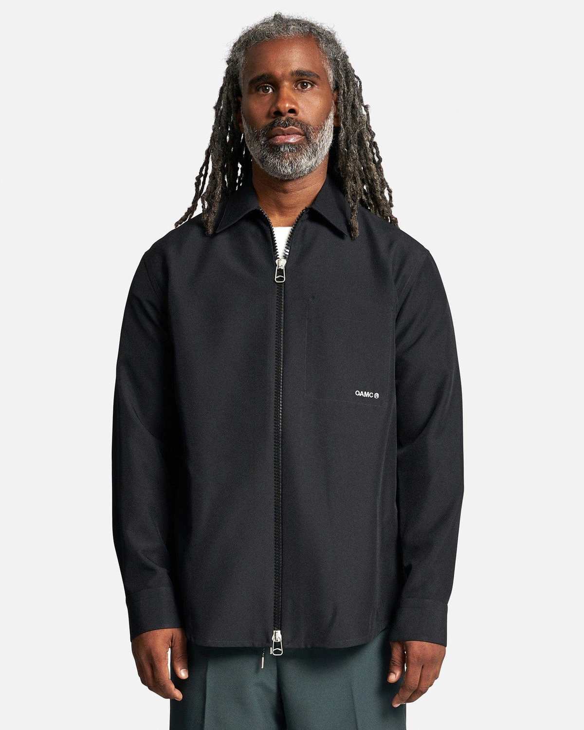 OAMC Ian Shirt - Black | Garmentory