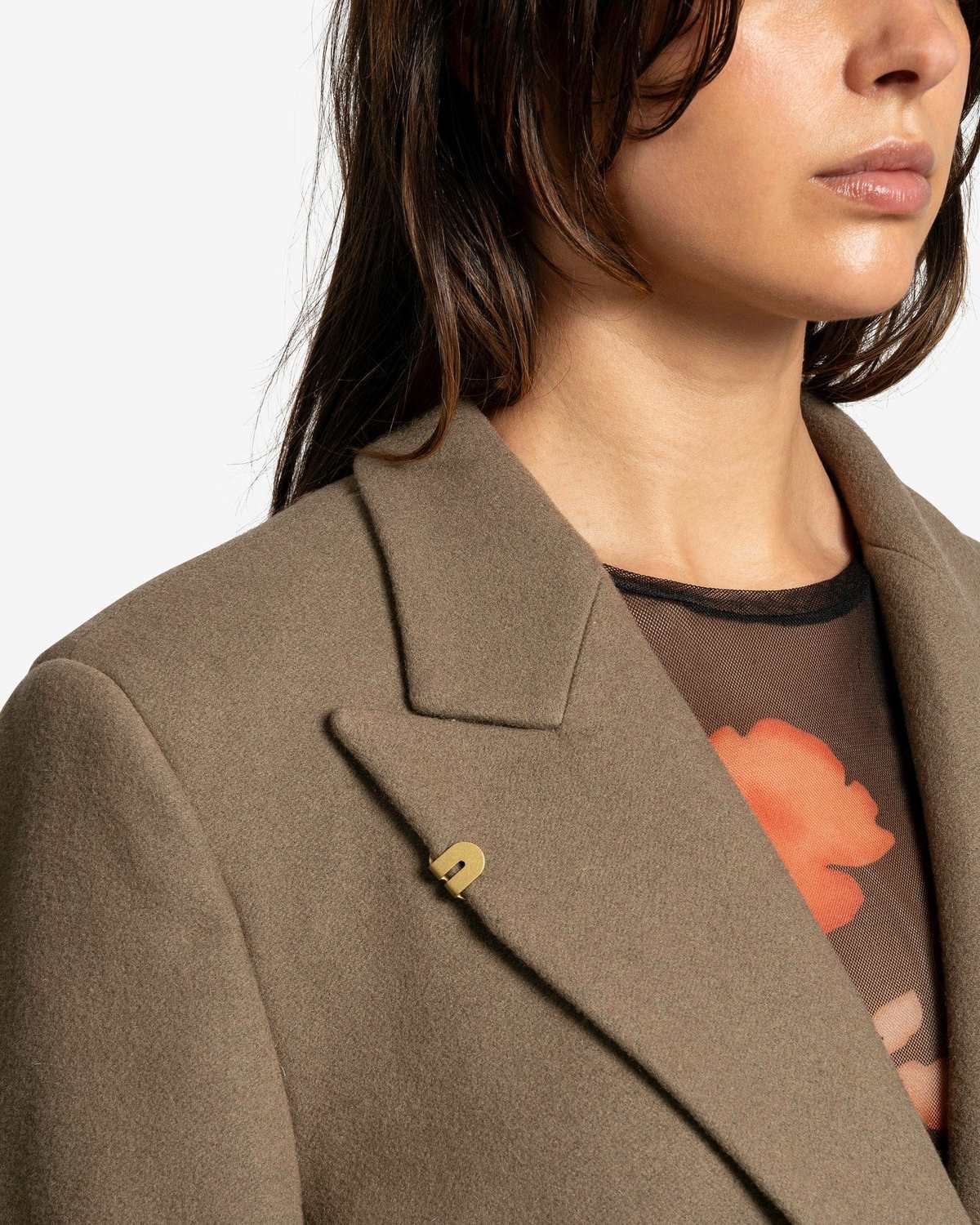 Our Legacy Manta l Bath Wool Coat - Peafow | Garmentory