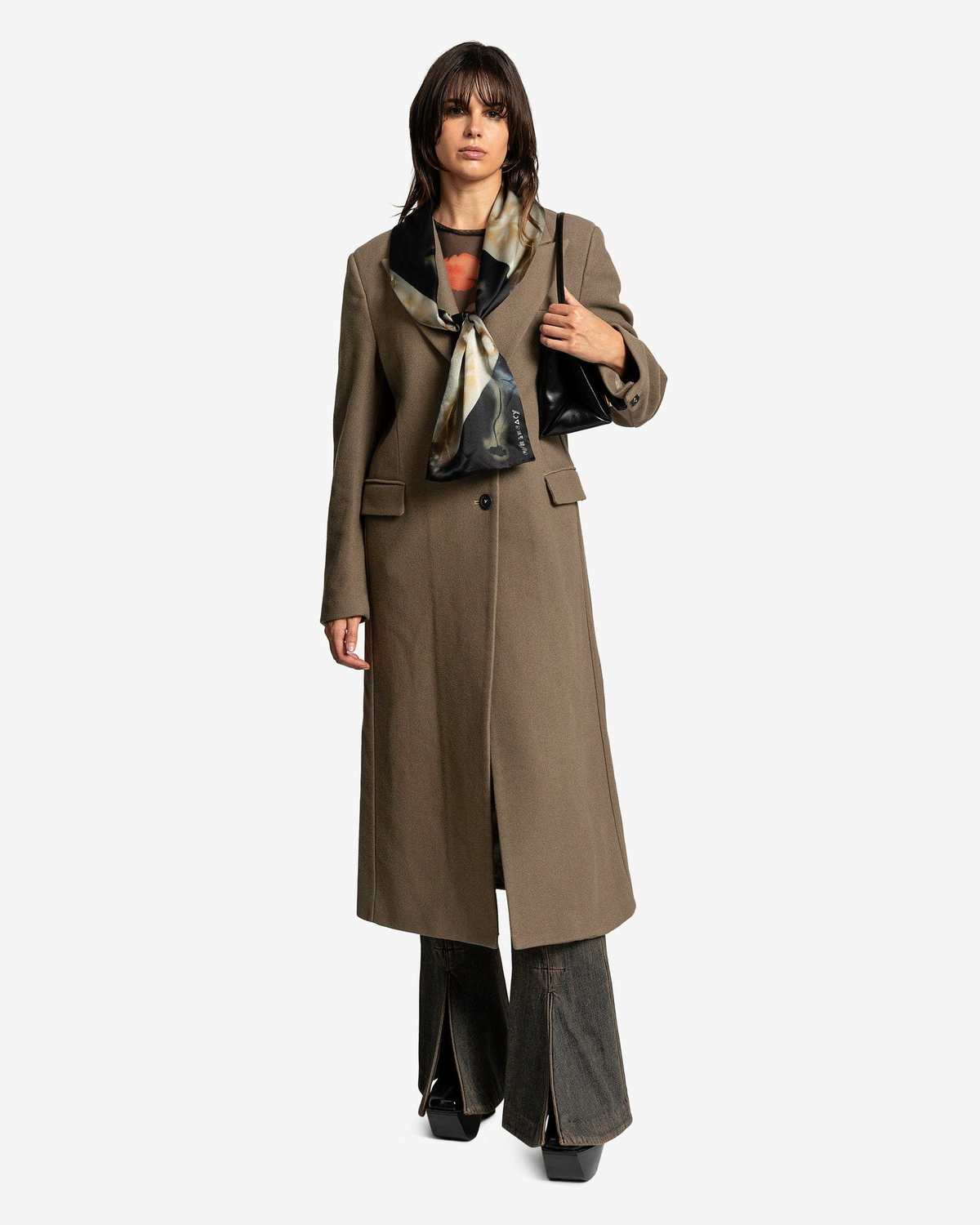 Our Legacy Manta l Bath Wool Coat - Peafow | Garmentory