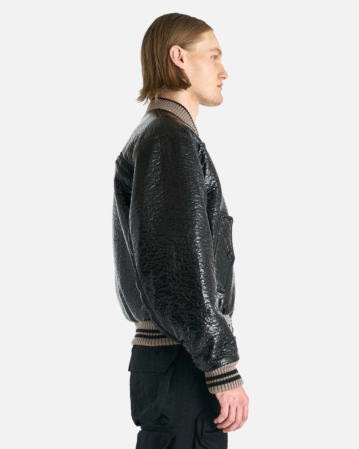 Dries Van Noten Vellow Jacket - Black | Garmentory
