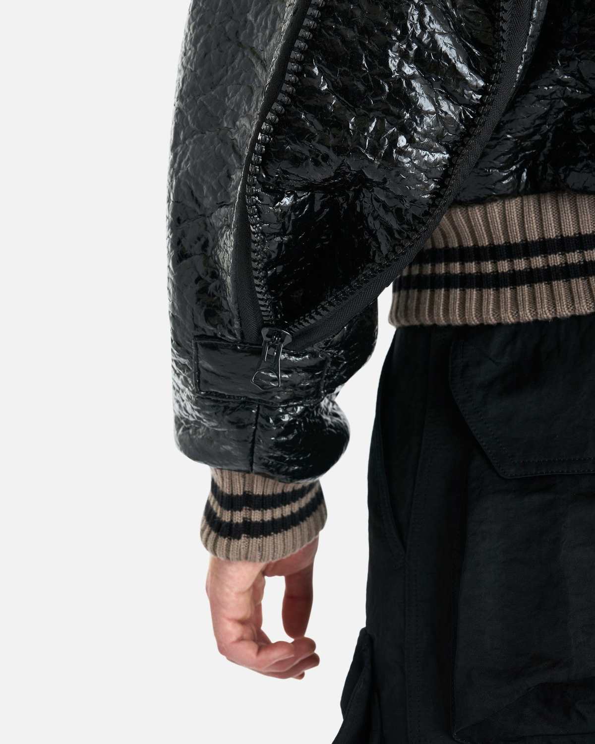 Dries Van Noten Vellow Jacket - Black | Garmentory