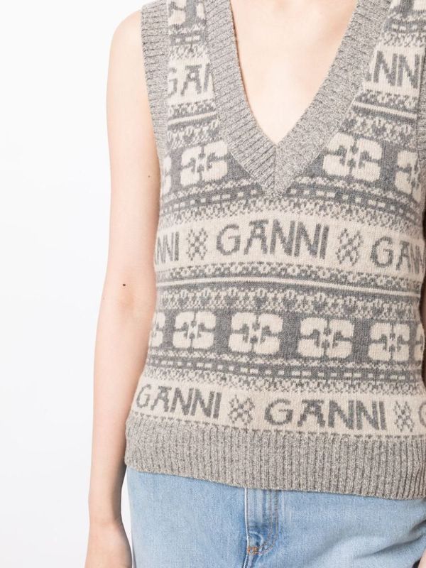 Ganni Jackets - FROST GRAY | Garmentory