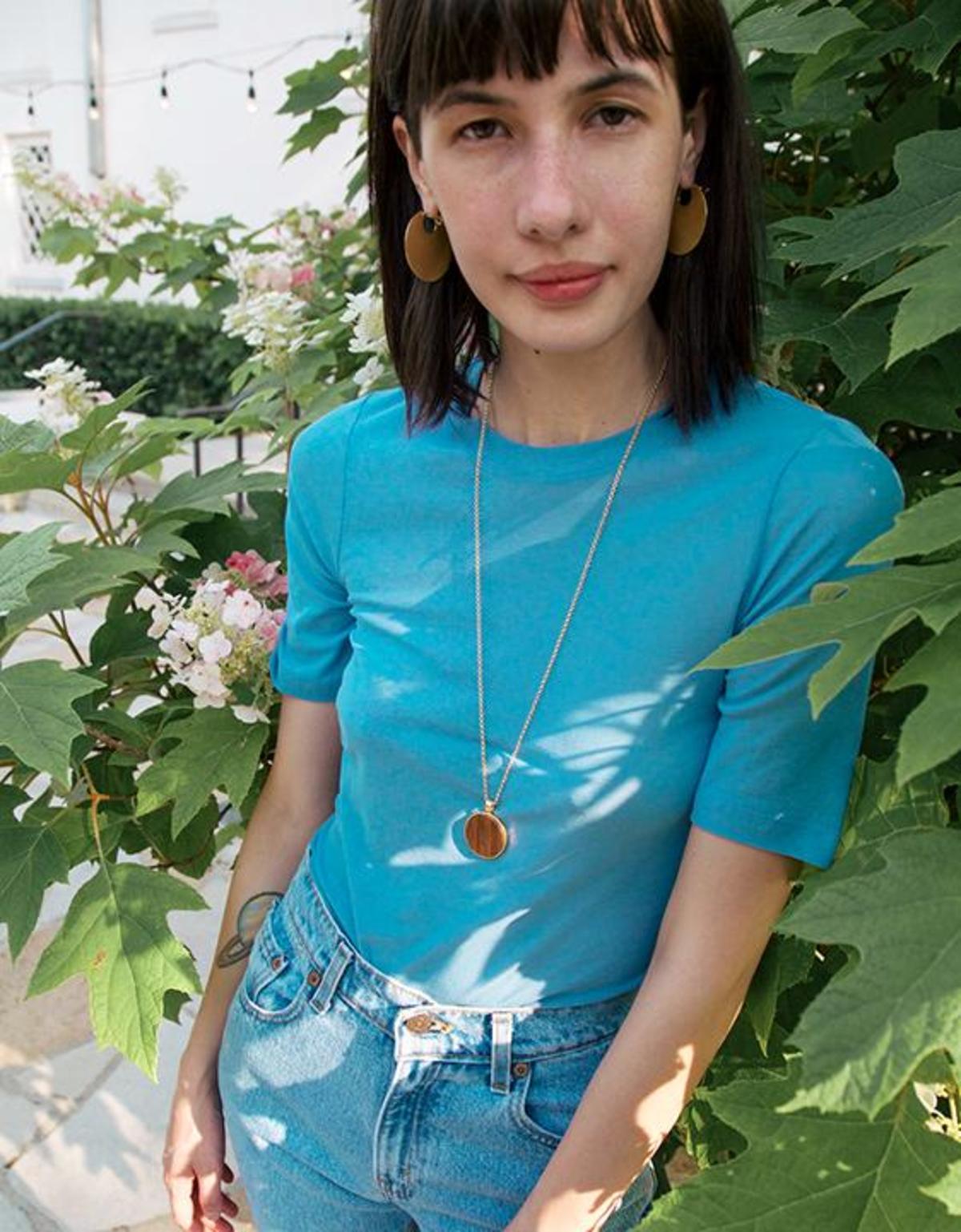 Sophie Monet Round Amulate Necklace | Garmentory