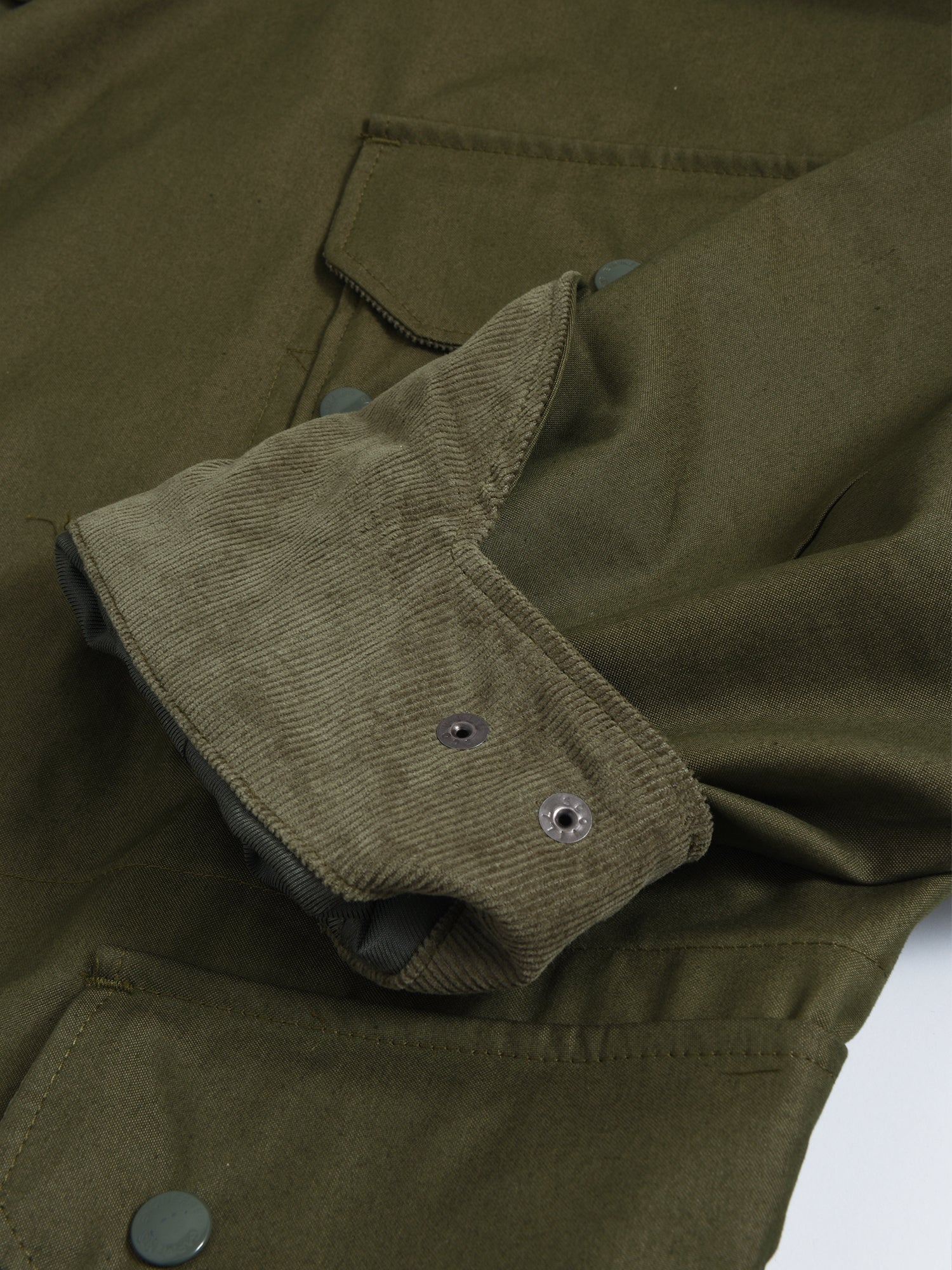 Engineered Garments CP Weather Poplin Over Parka - Olive | Garmentory