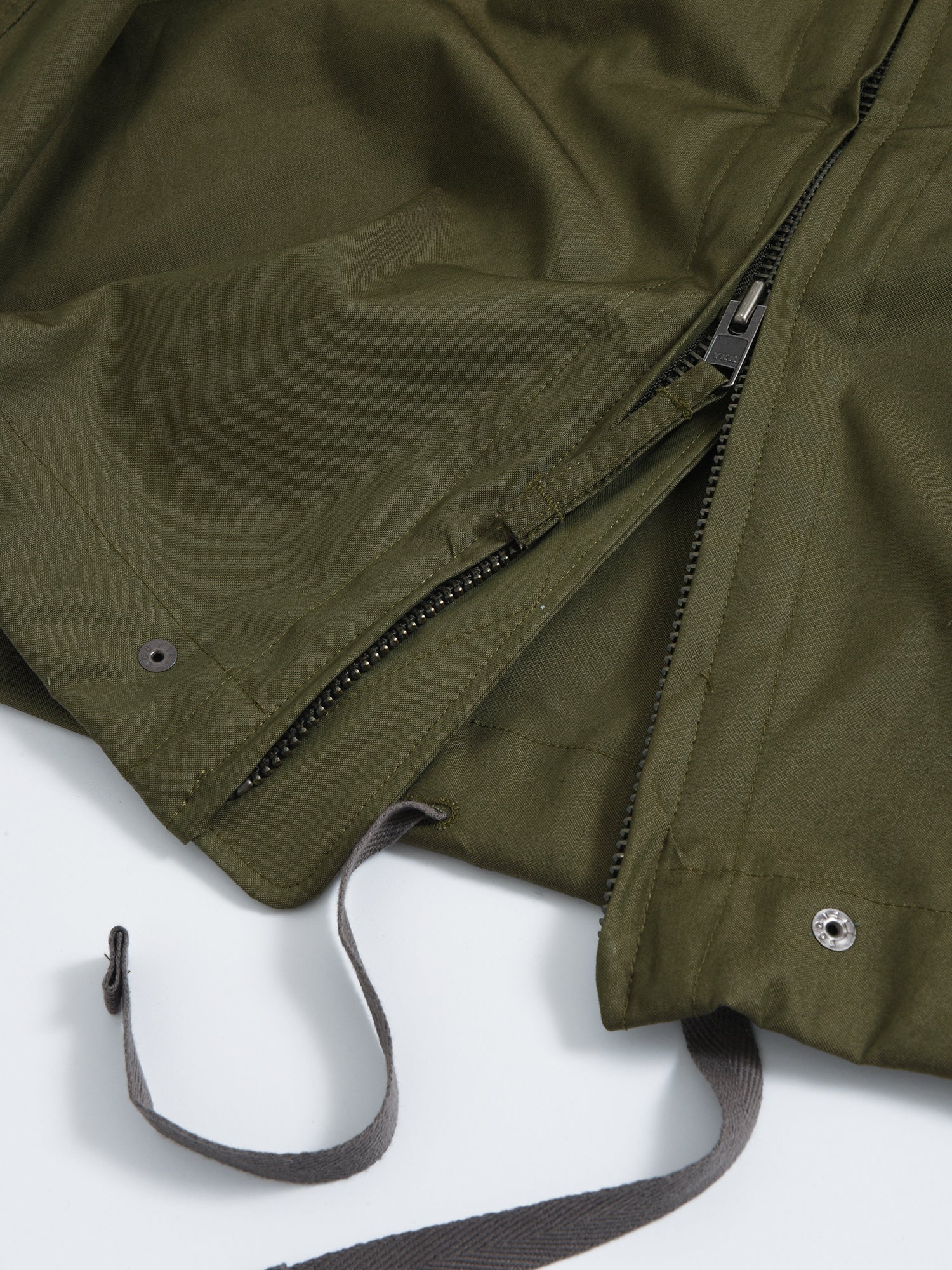 Engineered Garments CP Weather Poplin Over Parka - Olive | Garmentory