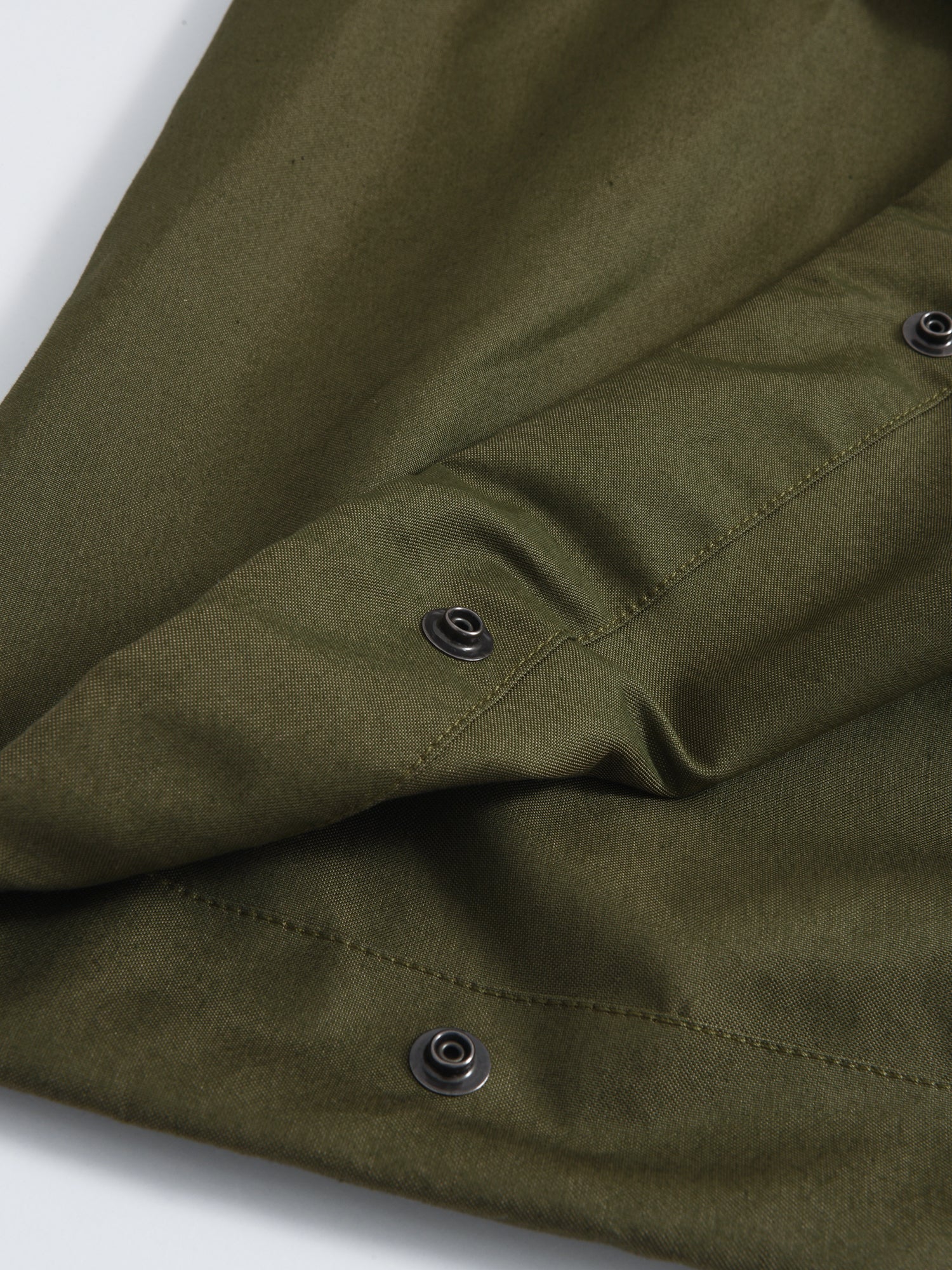 Engineered Garments CP Weather Poplin Over Parka - Olive | Garmentory