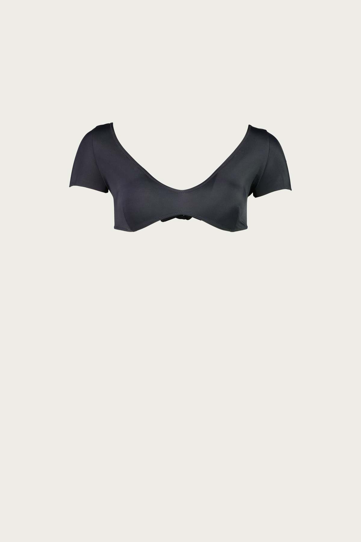 Rachel Mills Mini Geraldine Swim Top - Black | Garmentory