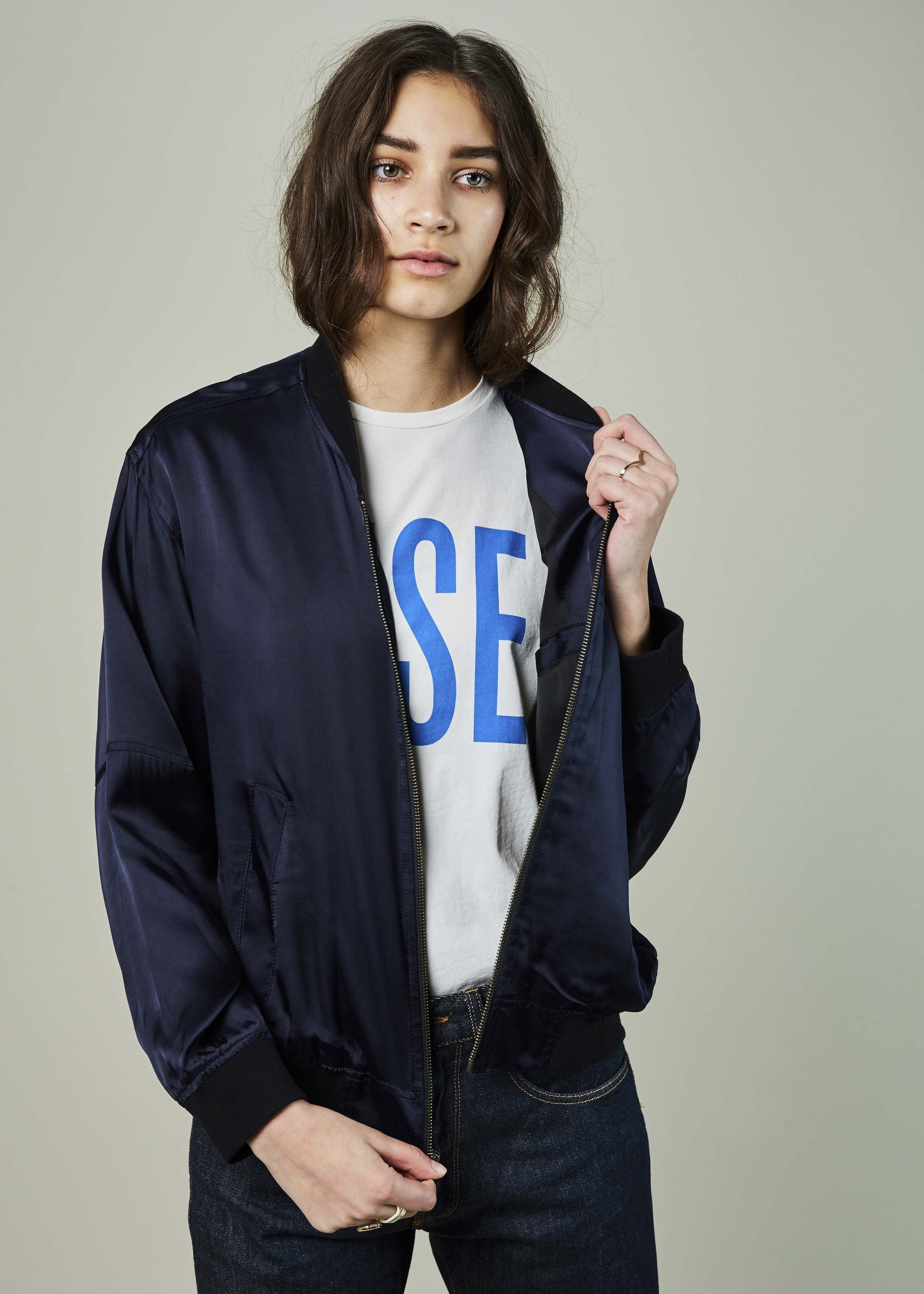 6397 Rayon Bomber Jacket | Garmentory