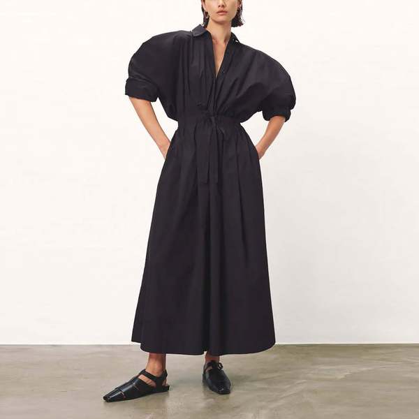 Mara Hoffman Colleen Dress - Black | Garmentory