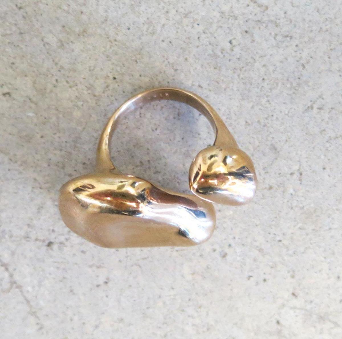 Faris Nug Ring in Bronze | Garmentory