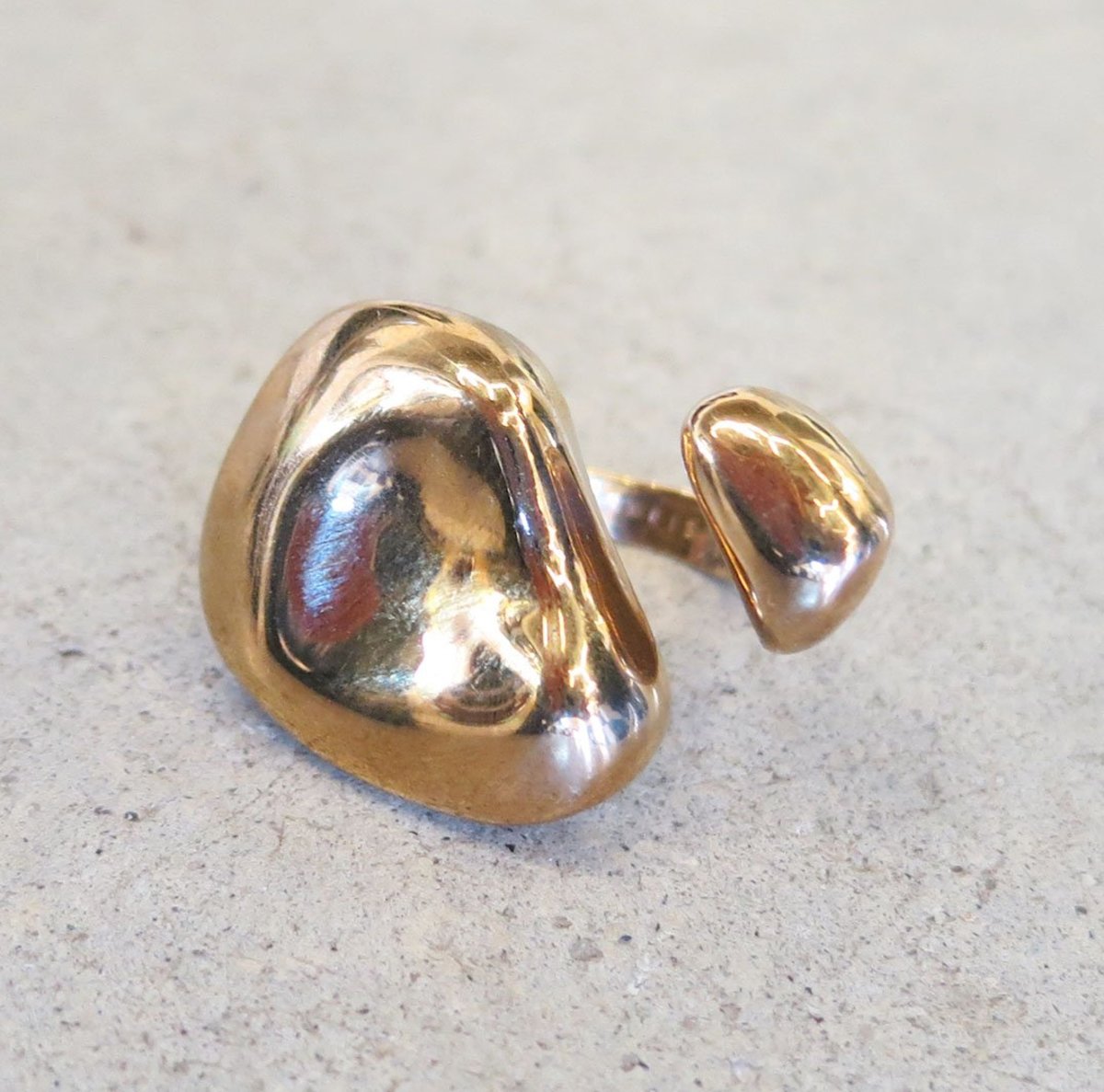 Faris Nug Ring in Bronze | Garmentory