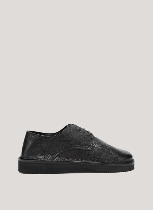 Fracap x YMC Men's Leather Dog Shoes - Black | Garmentory