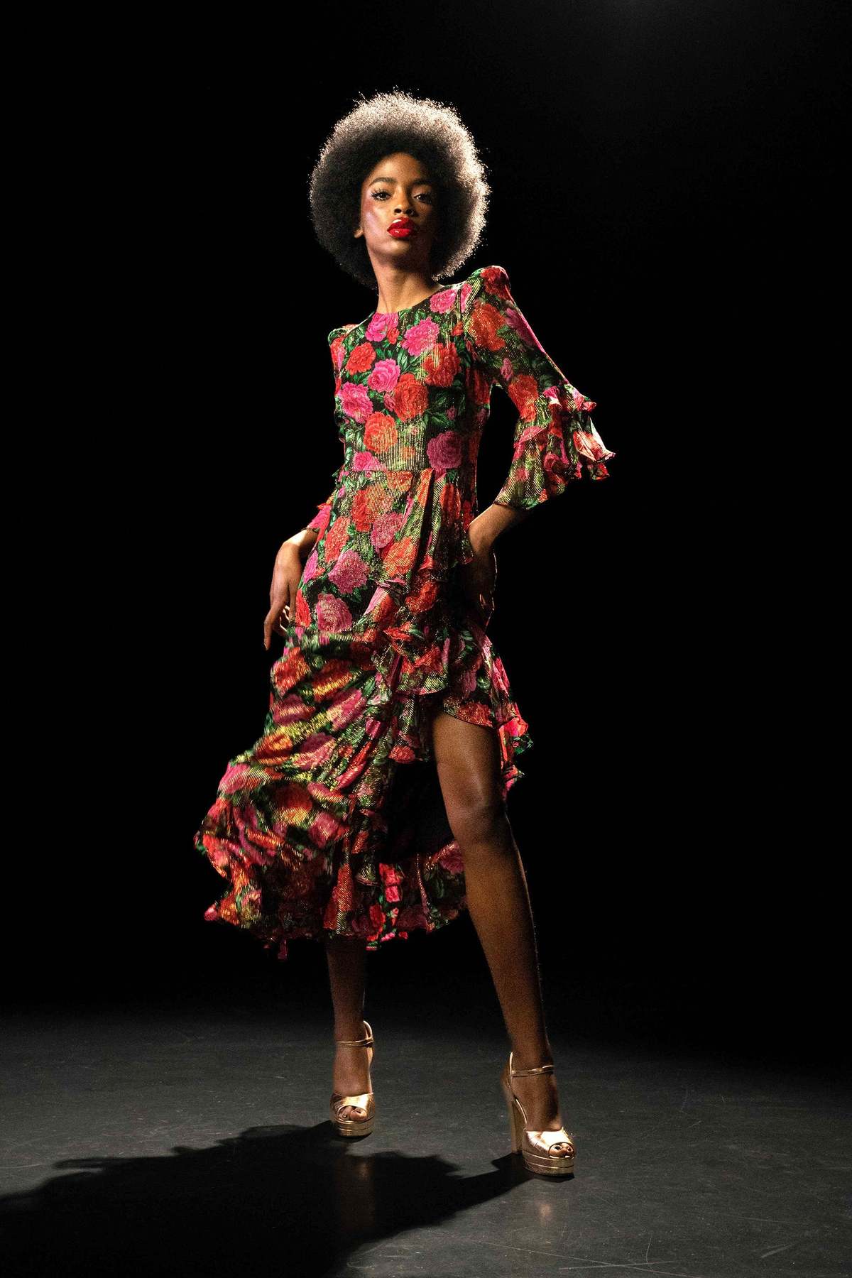 Queens of Archive Phaedra - Fuchsia Print | Garmentory