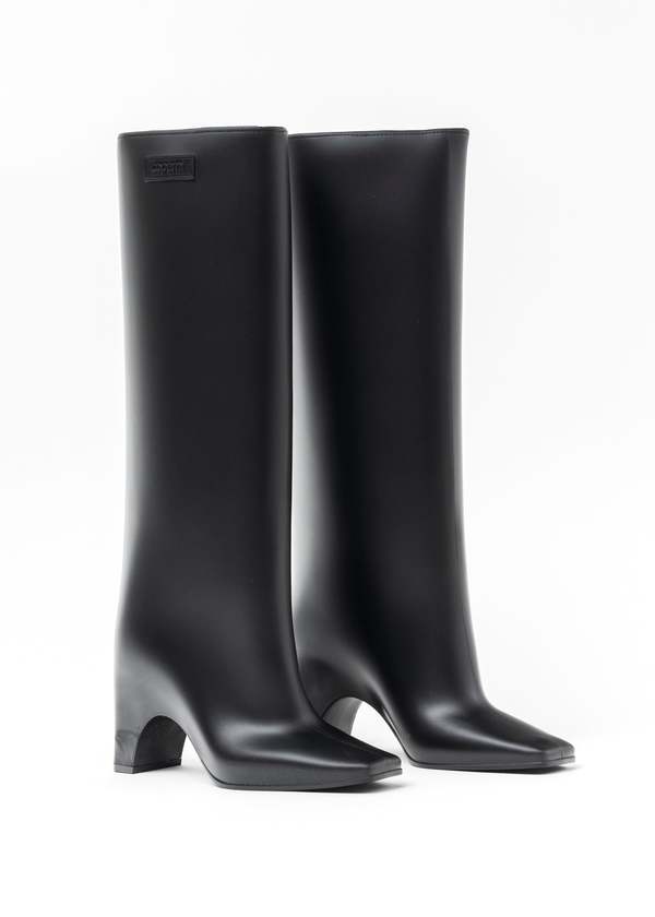 Coperni RUBBER BRIDGE BOOT - BLACK | Garmentory