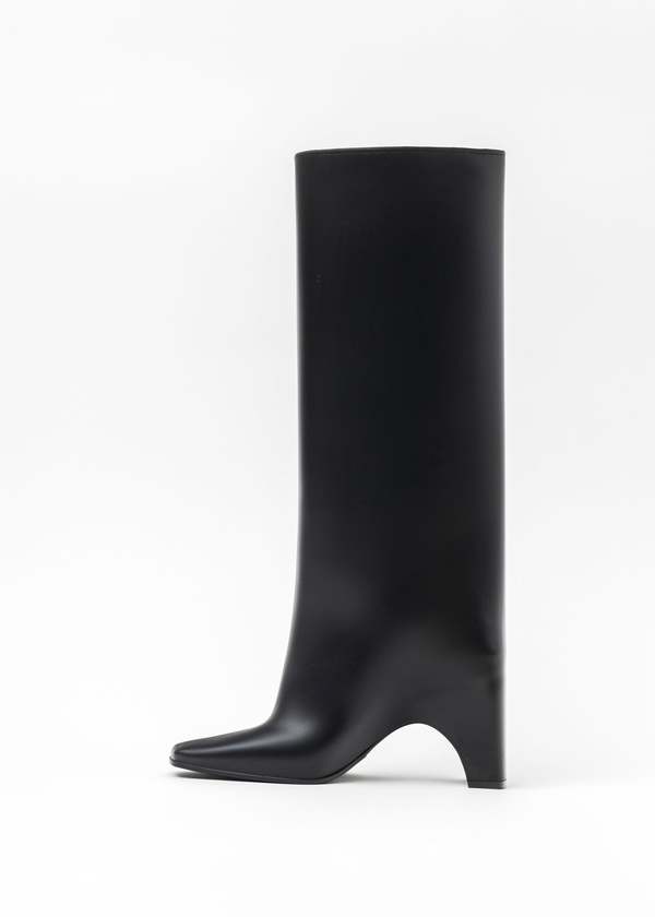 Coperni RUBBER BRIDGE BOOT - BLACK | Garmentory