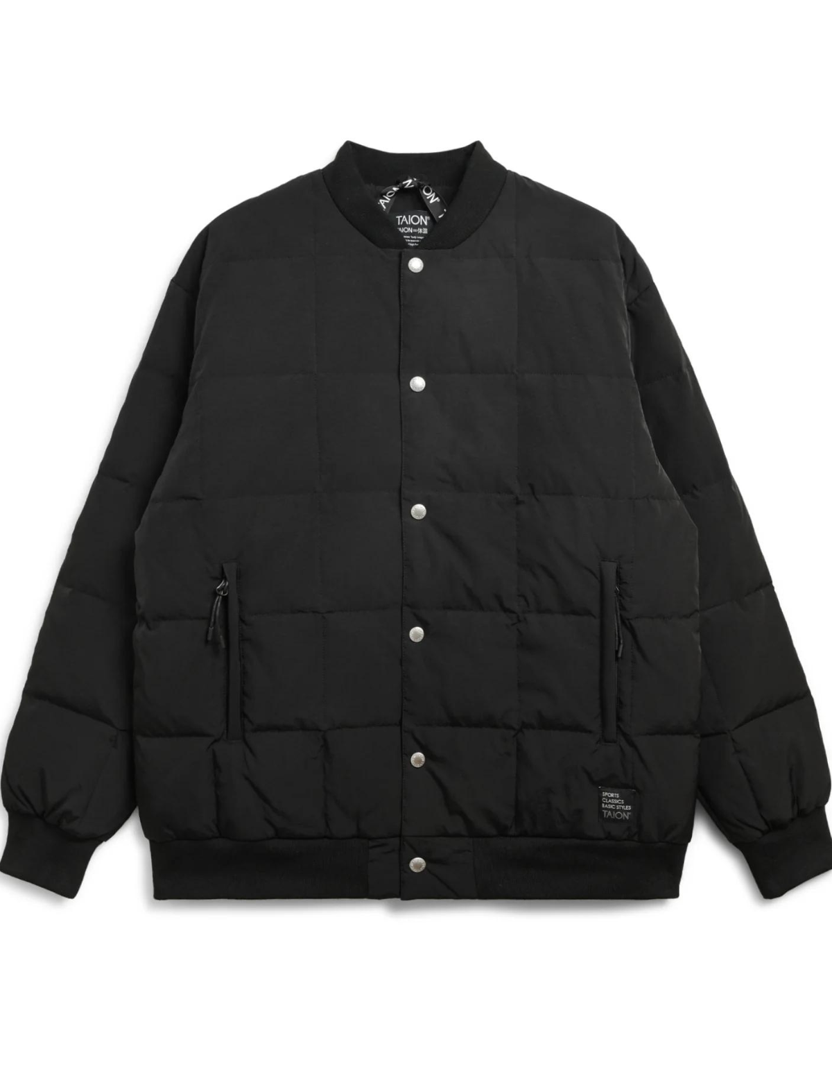 TAION Sports Classic Stadium Down Jacket - Black | Garmentory