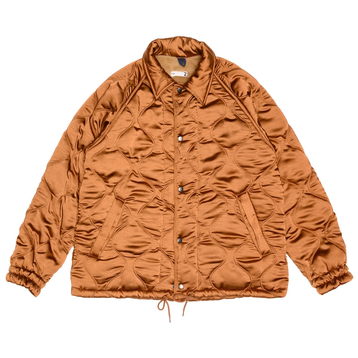 TS(S) Coach Polyester Satin And Boa Quilted Cloth Jacket - Brown ...