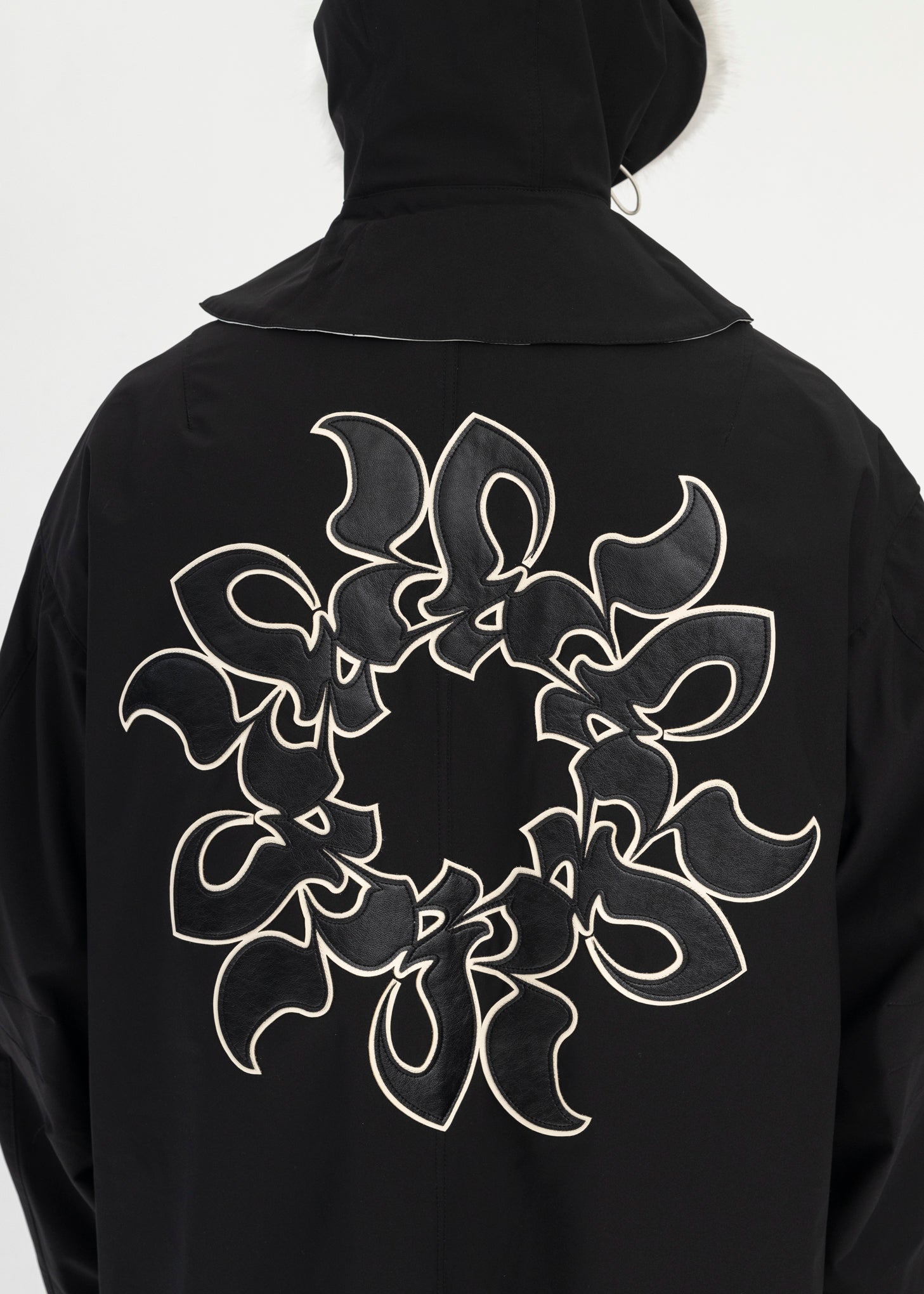 KUSIKOHC Origami Hooded Overcoat - Black | Garmentory
