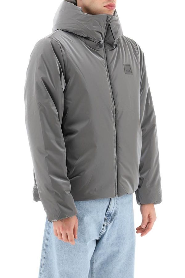 Rains opalescent loop jacket - Grey | Garmentory