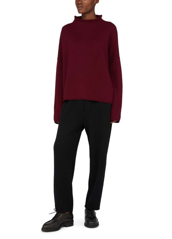 Lisa Yang The Sandy Sweater - Cherry | Garmentory
