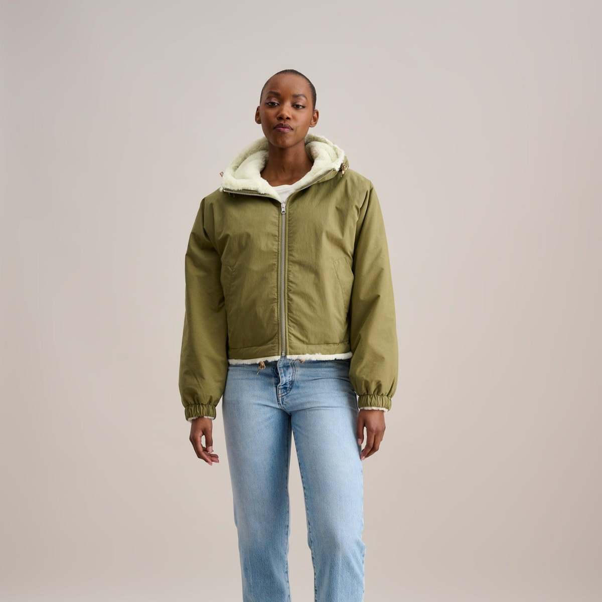 Bellerose Loud Reversible Jacket - Green | Garmentory