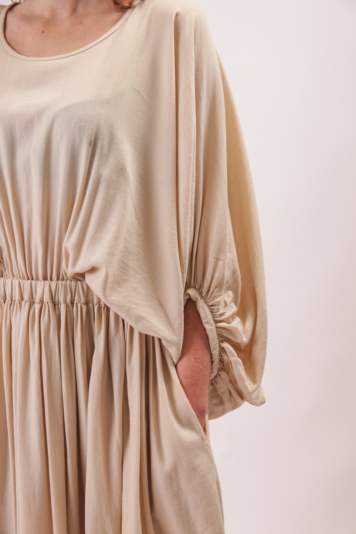 Elsa Esturgie Iceberg Dress - Ecru | Garmentory