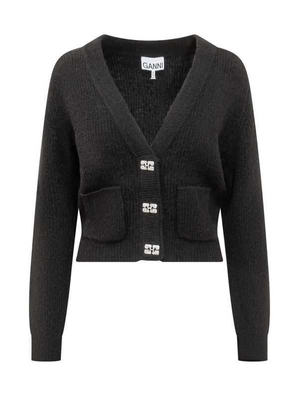 GANNI Wool Cardigan | Garmentory
