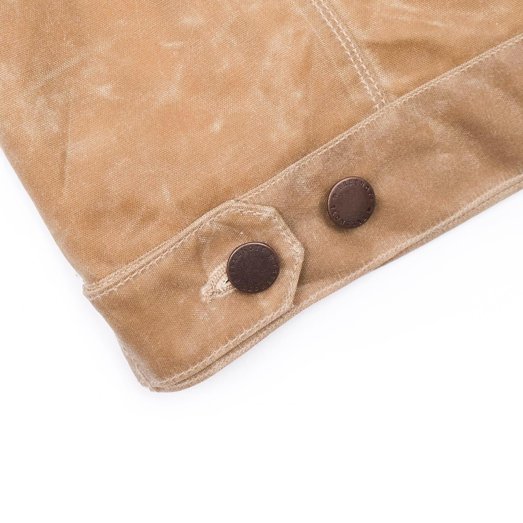 Freenote Cloth RJ-1 Waxed Canvas Riders Jacket - Tumbleweed | Garmentory