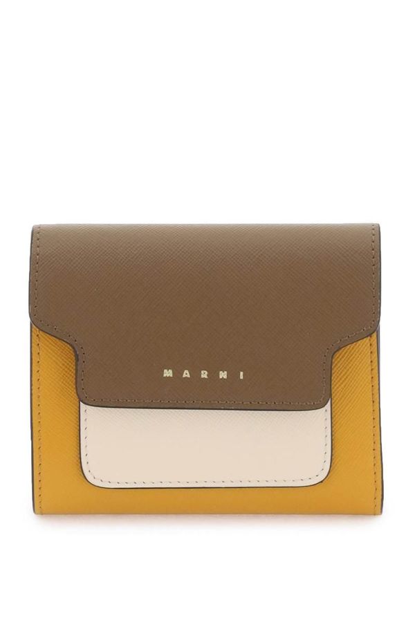 Marni bi-fold wallet with flap | Garmentory
