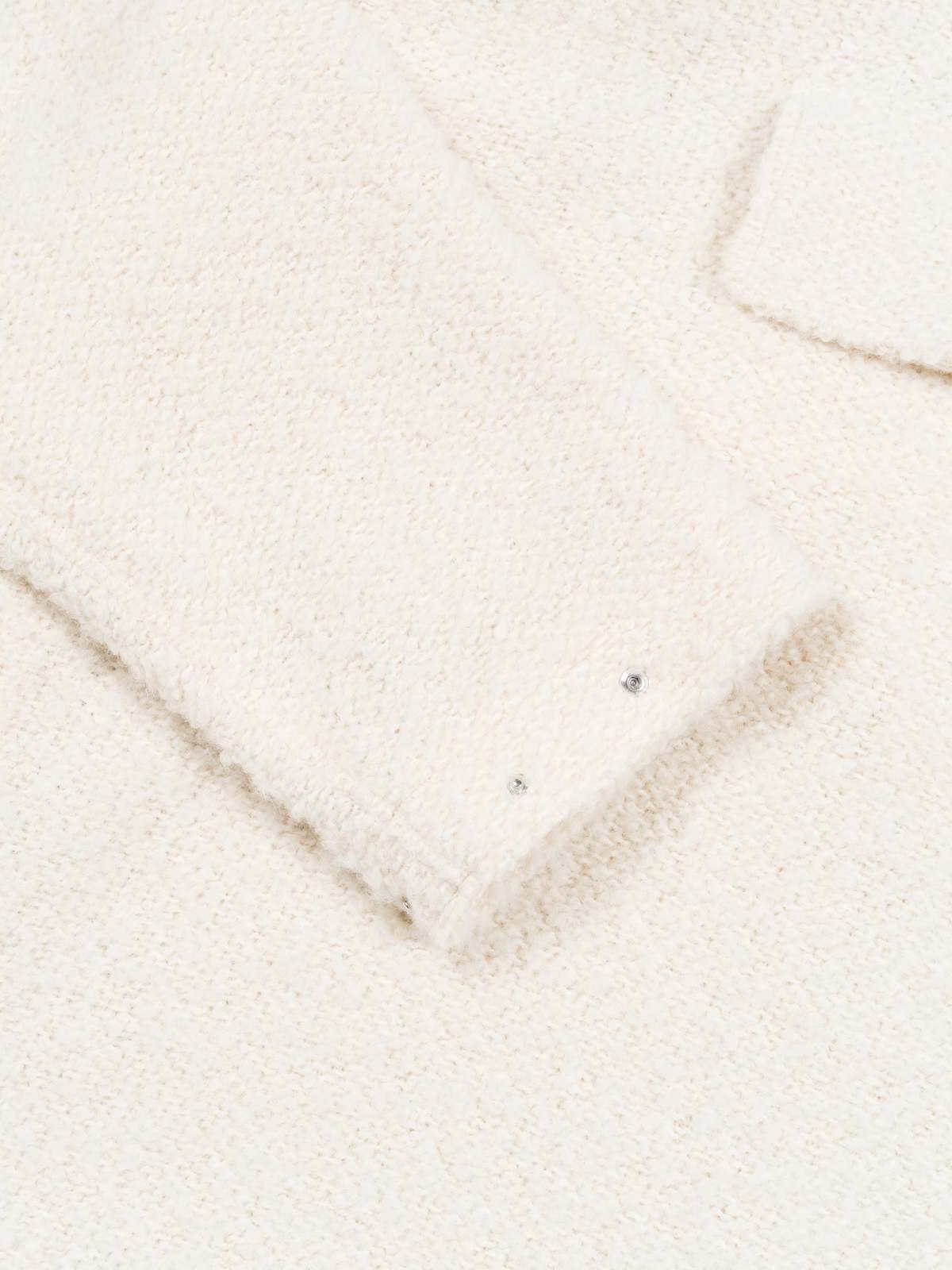 Auralee Alpaca Wool Leno Cloth P/O Parka - Ivory White | Garmentory