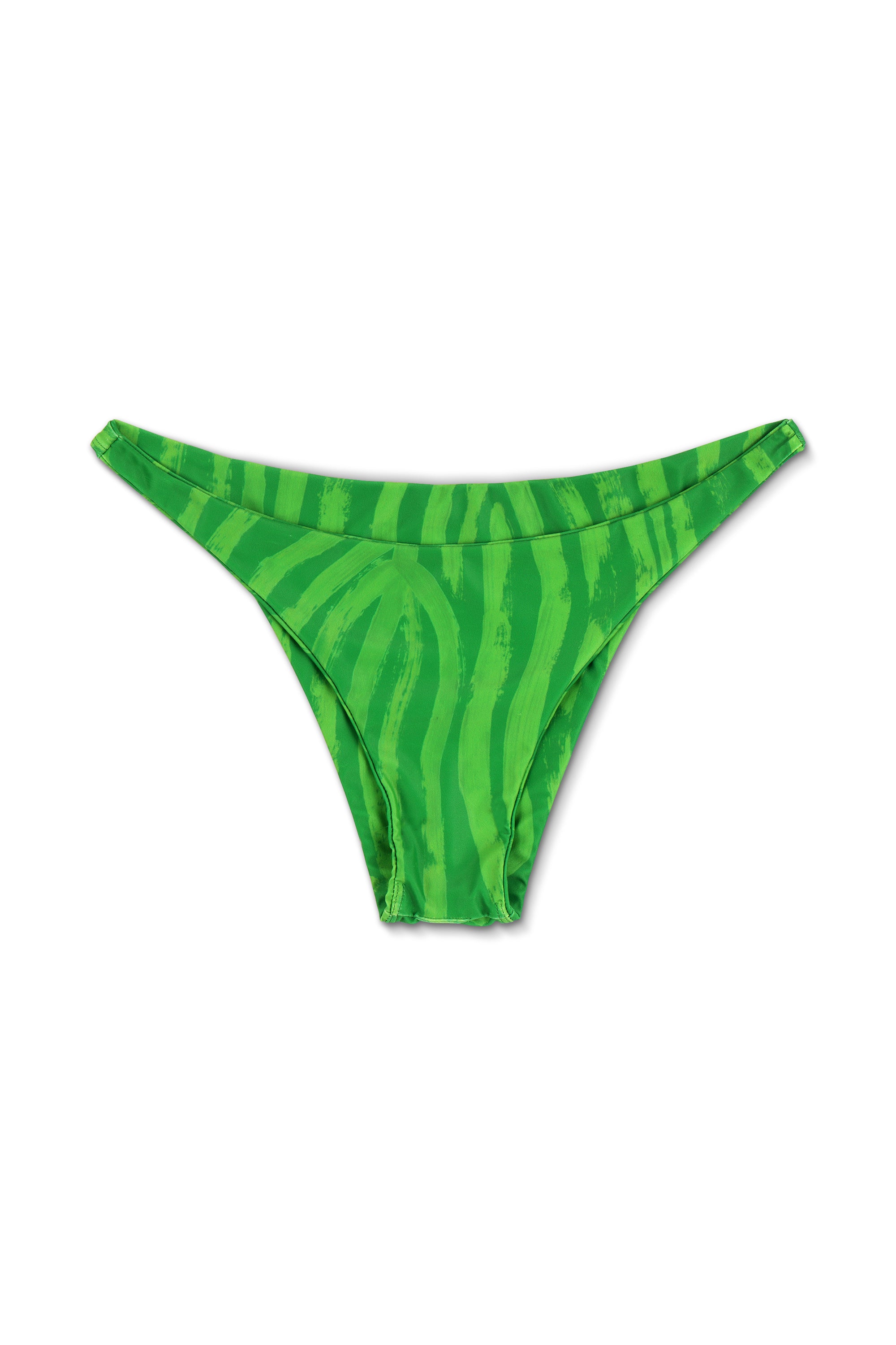 Simon Miller Bwai Bikini Bottom - Abstract Leaf Print Hustle Green ...