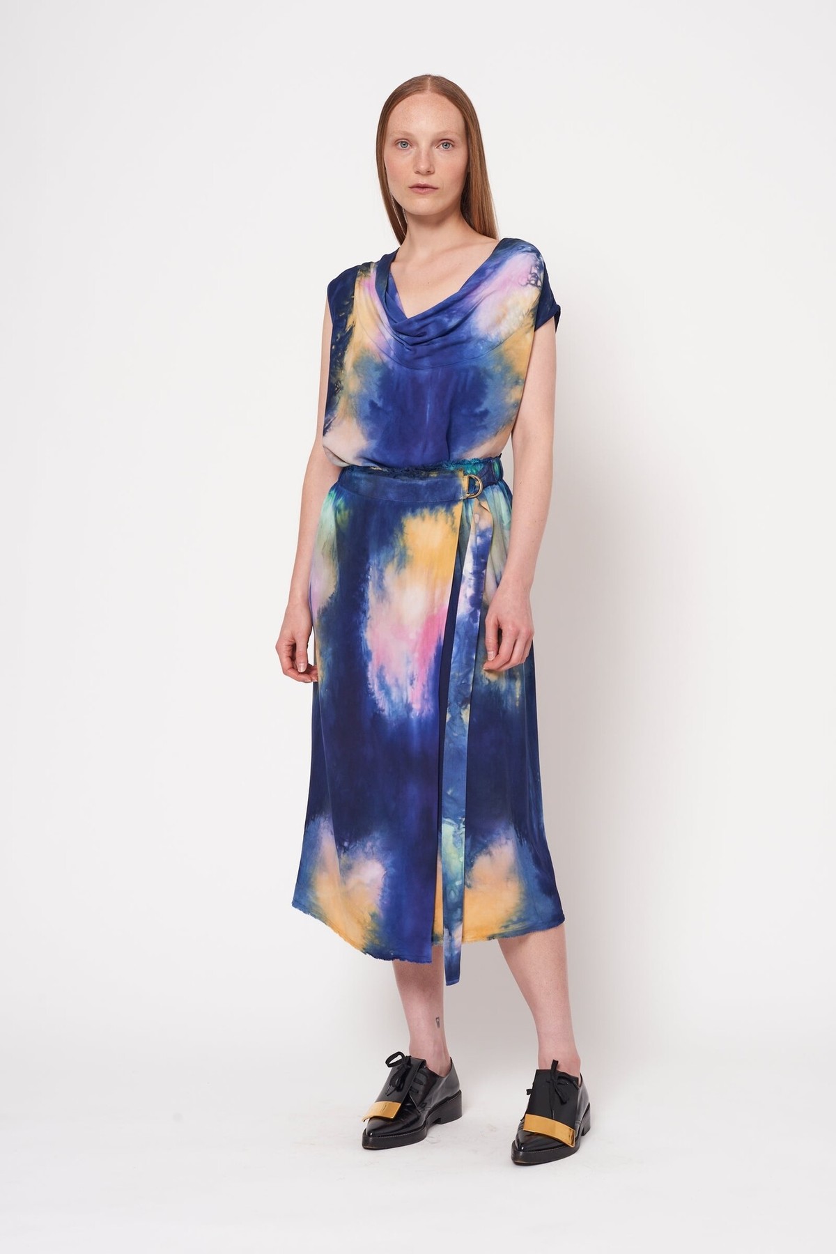 Raquel Allegra Ruby Midi Skirt | Garmentory